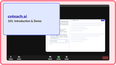 Coteach for Districts - Scale AI-Powered Teaching Support